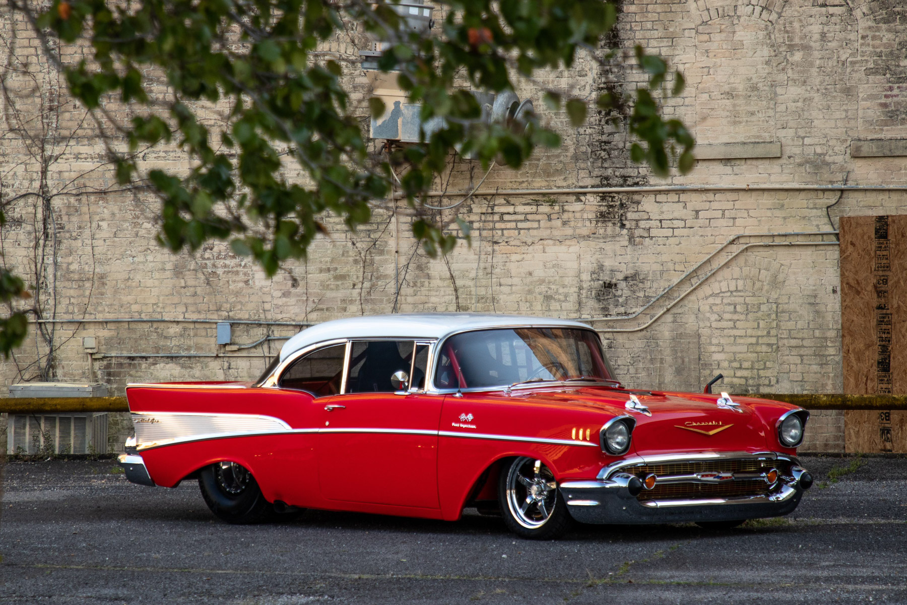 Jerry Richardson's Supercharged-LS "Pro Street" '57 Is A Stunner!