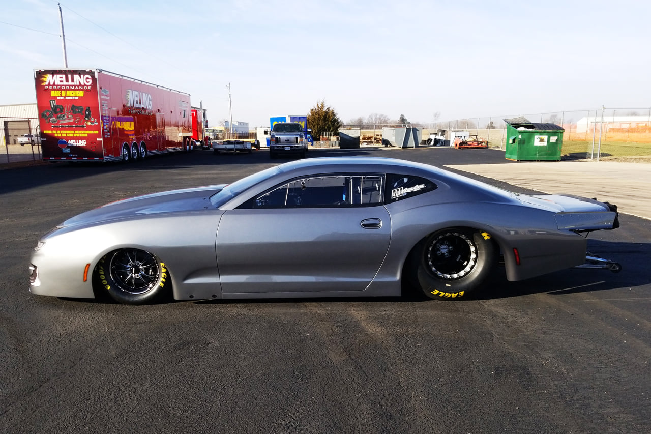 RJ Race Cars Delivers Bo Butner's Fresh New '22 Pro Stock Camaro