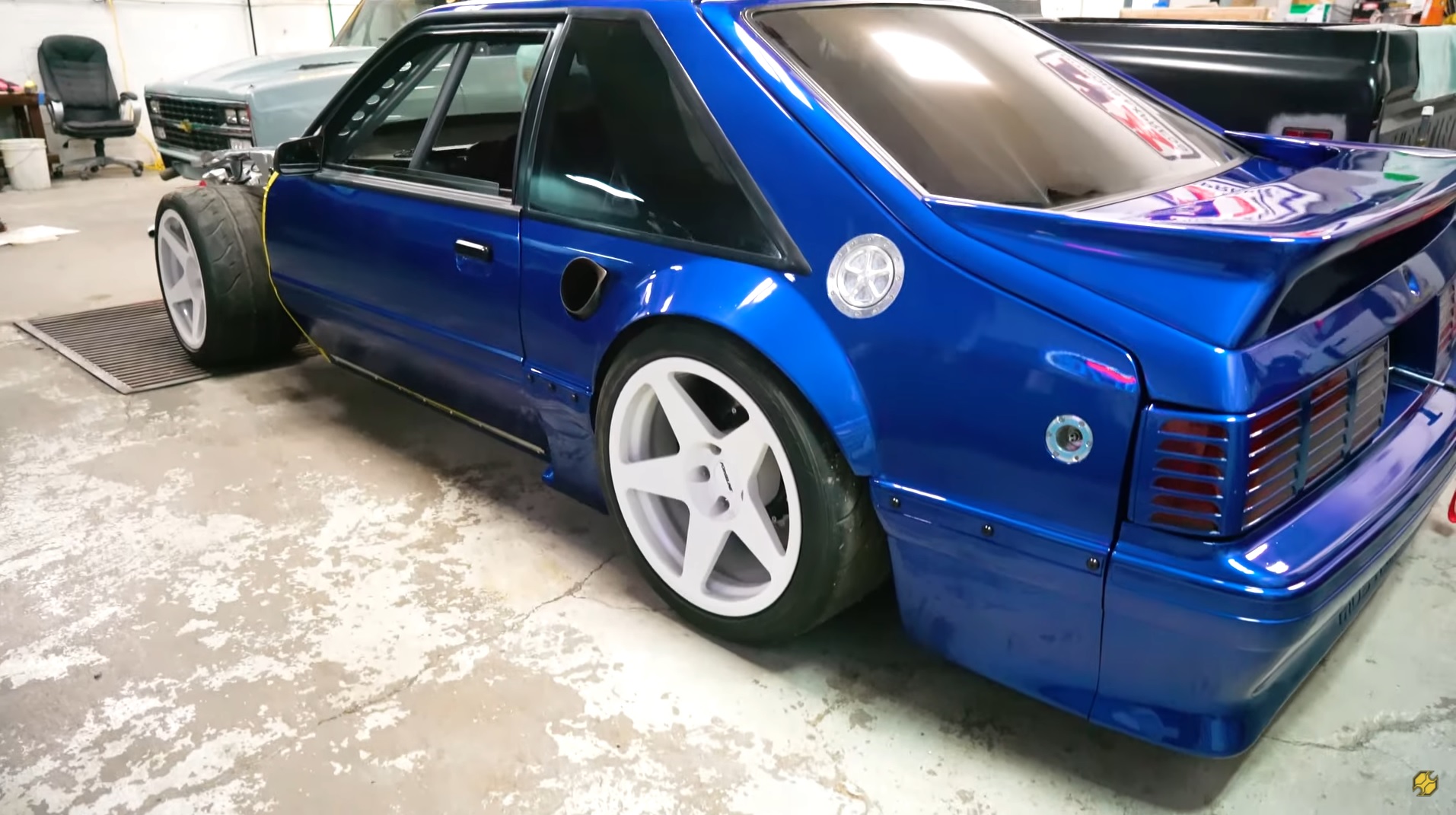 Full-On Foxzilla - Preston Folkestad's Bonkers 7.3L Fox Body Update