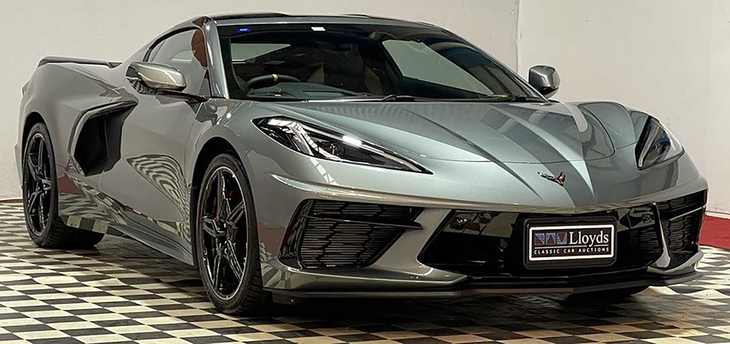Right-Hand Drive Corvette C8 Sells For $255,000!