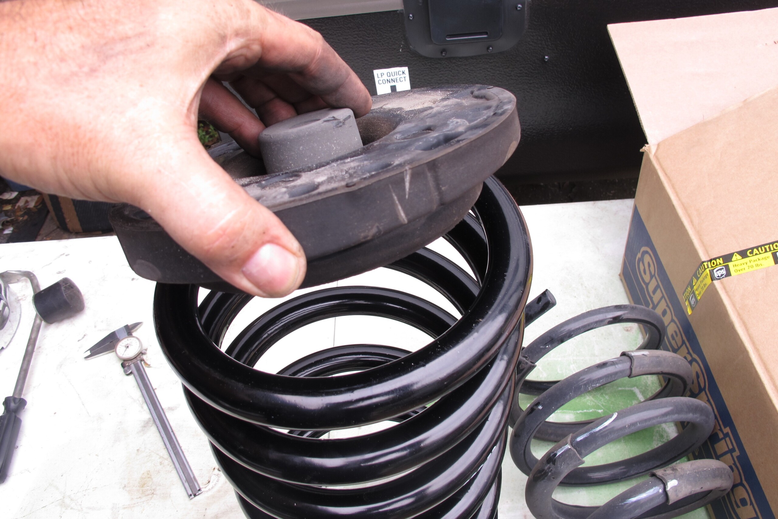 Coil Springs Upgrade To Improve Towing And Hauling Capability