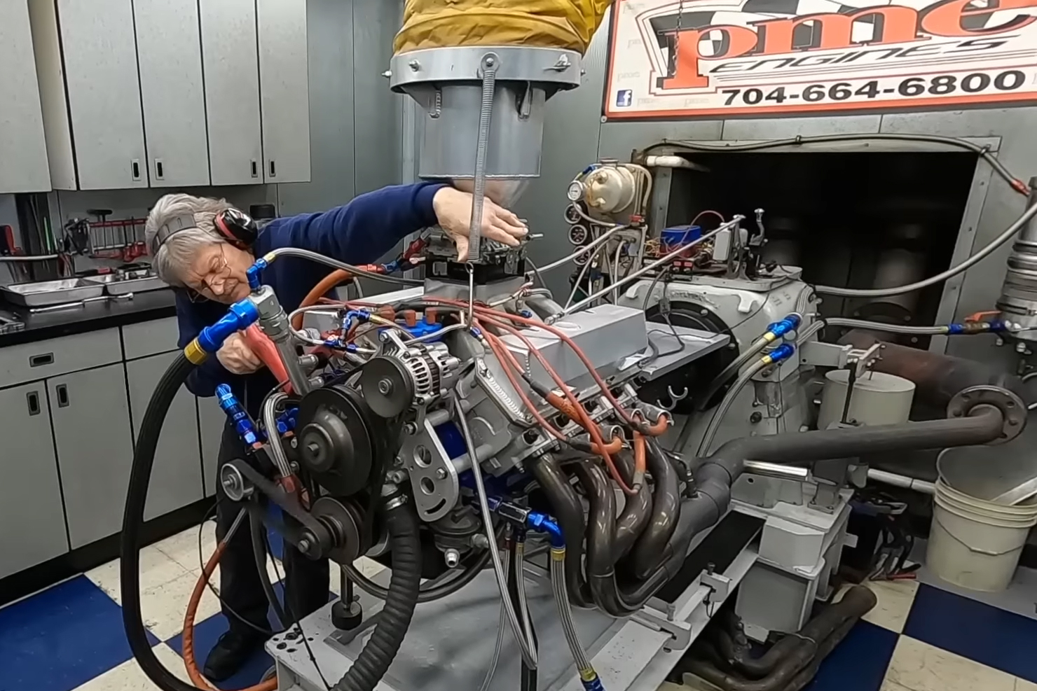 Sitting For 20 Years: How Much Did This NASCAR Engine Lose?