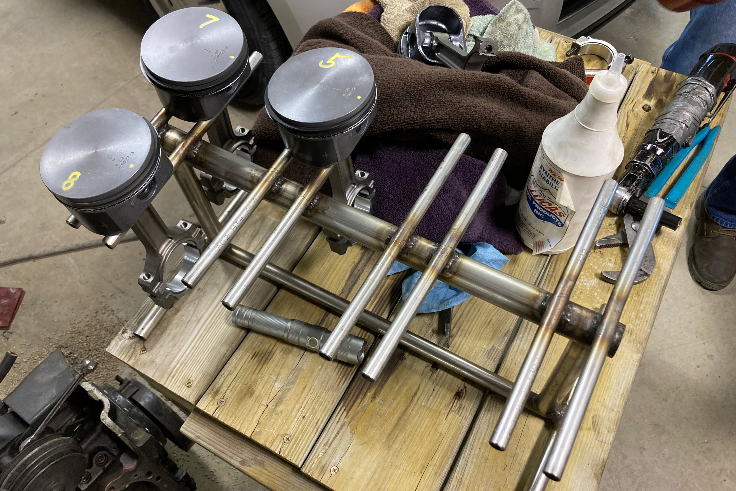 What I Learned Today — Making Your Own Piston Holder