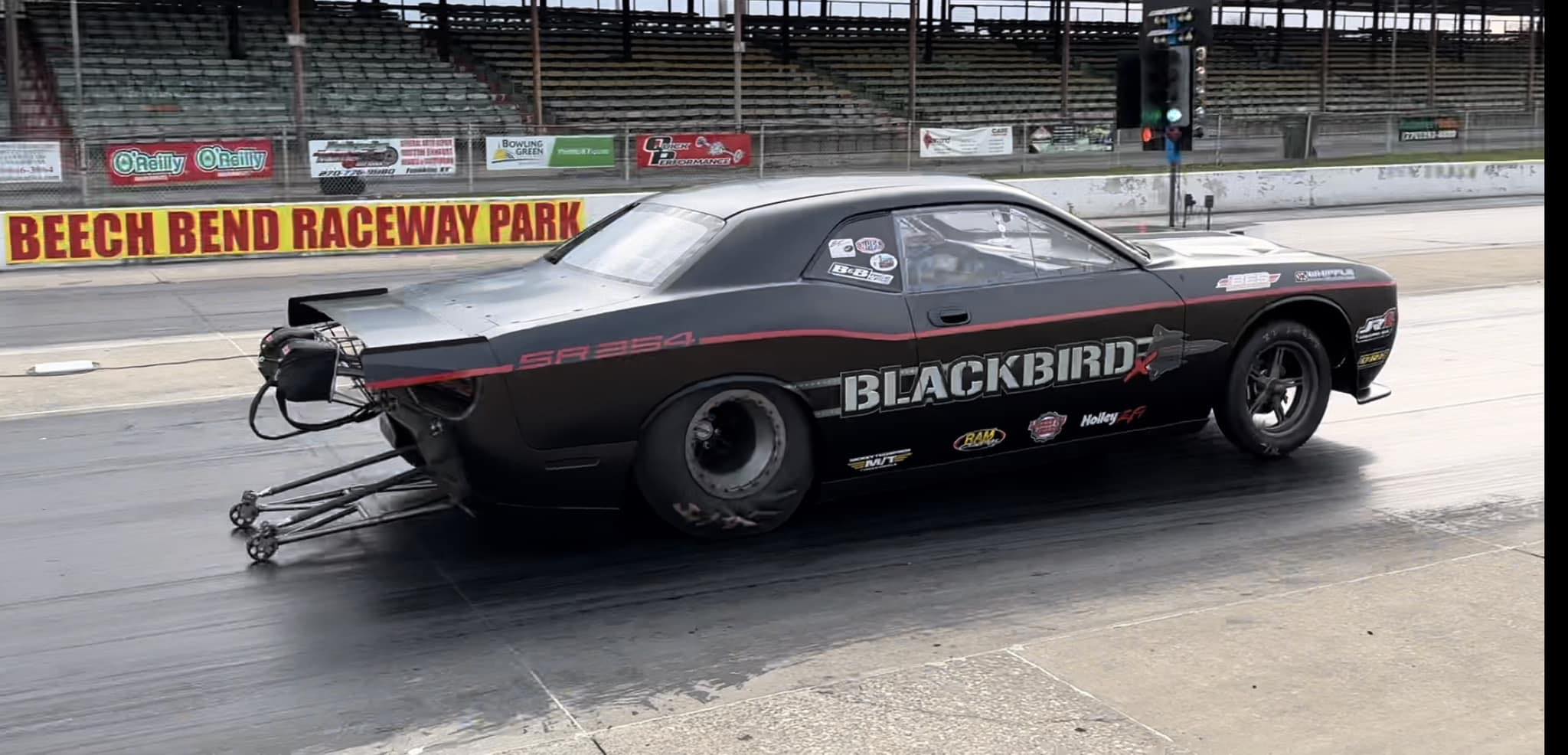 Geoff Turk's NHRA FX Dodge Down But Not Out After Crash