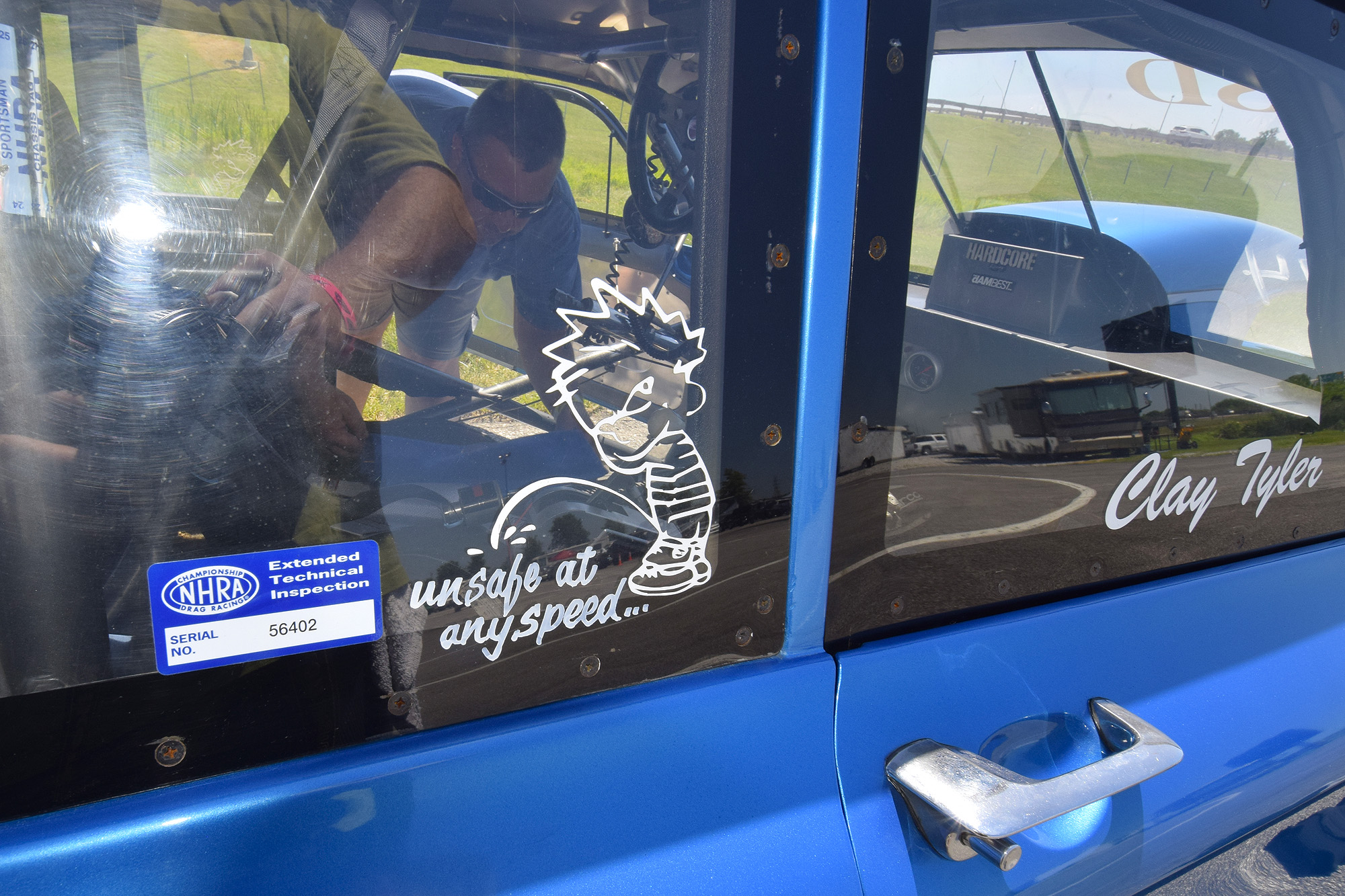 This Corvair Wagon Is Now A Two-Door For The Dragstrip