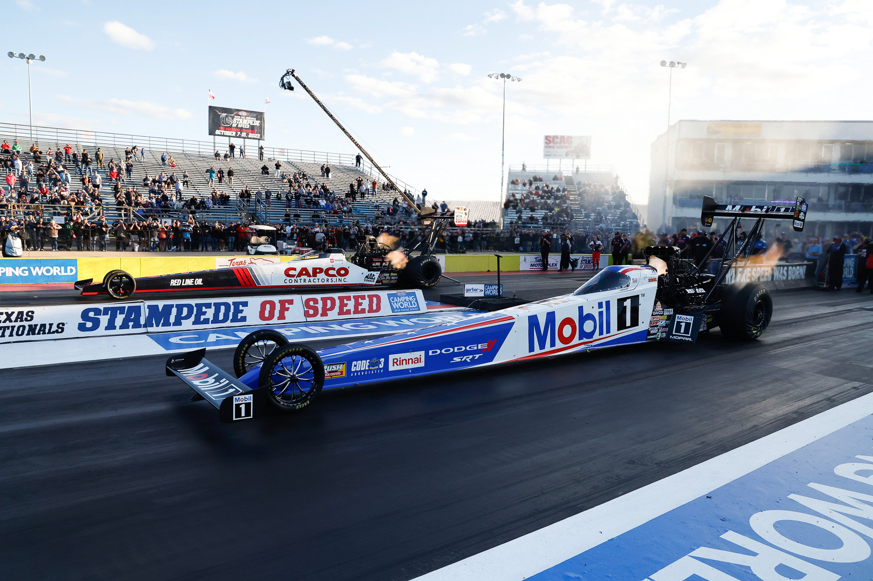 Tony Stewart Racing Scores Nitro Double-Up In Dallas