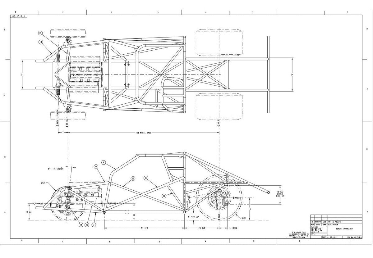 Get Ahead On Your DIY Project With S&W's Chassis Blueprints