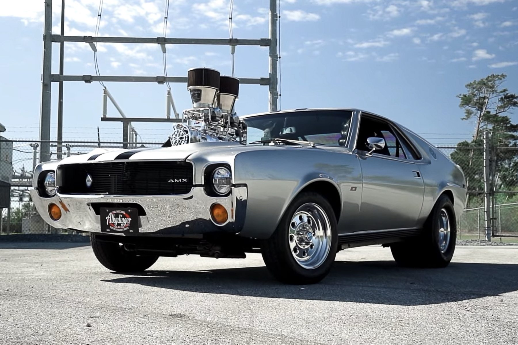 This Blown 1968 Pro Street AMX Is A Mean Machine
