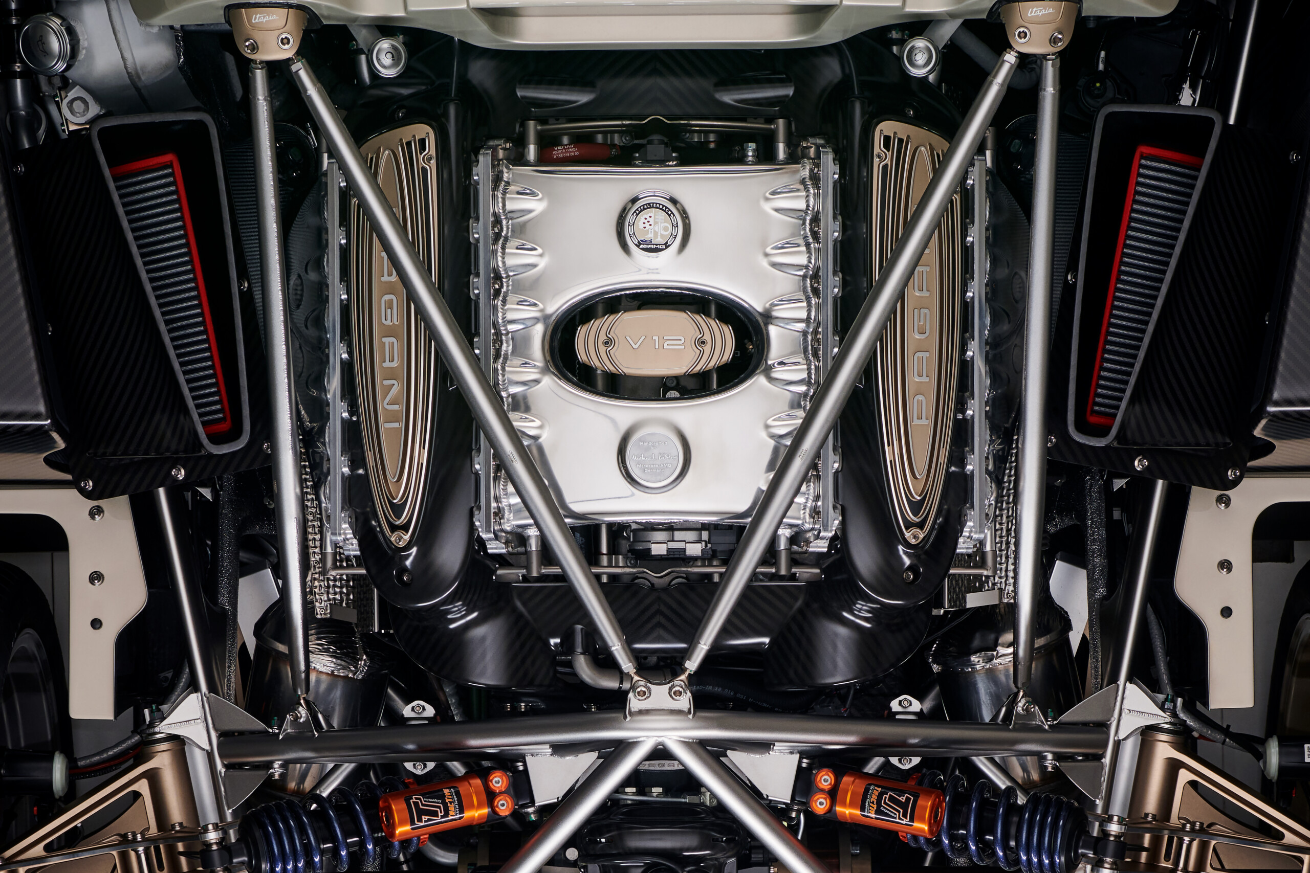 Inside the Pagani Utopia And Its Bespoke V12 Produced By AMG