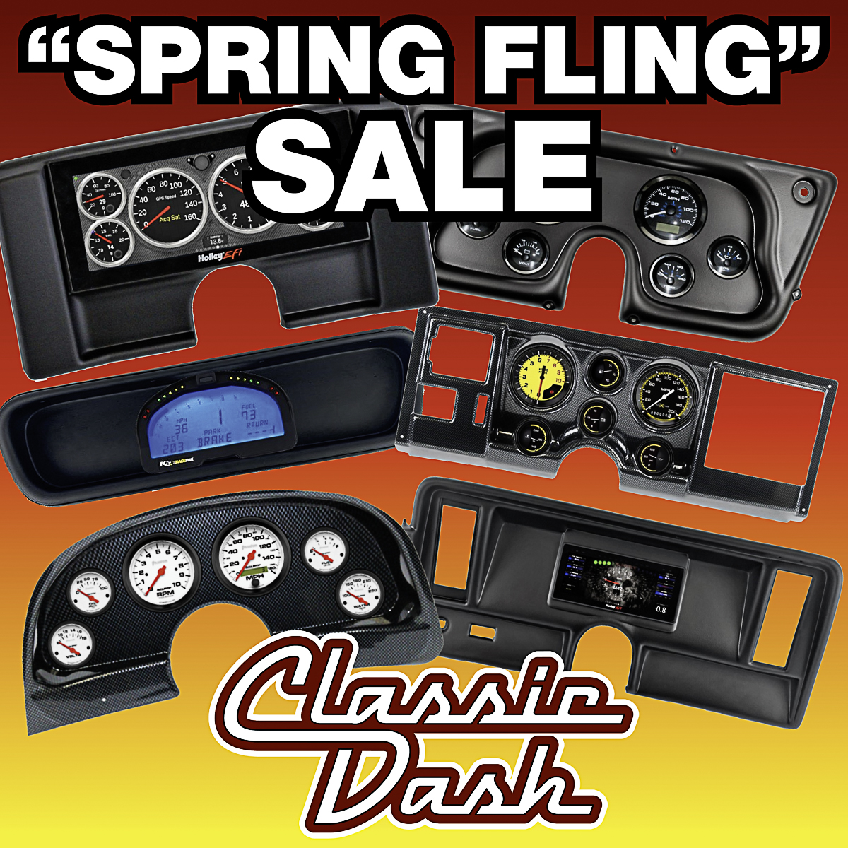 Save 15% during the Classic Dash Spring Fling sale