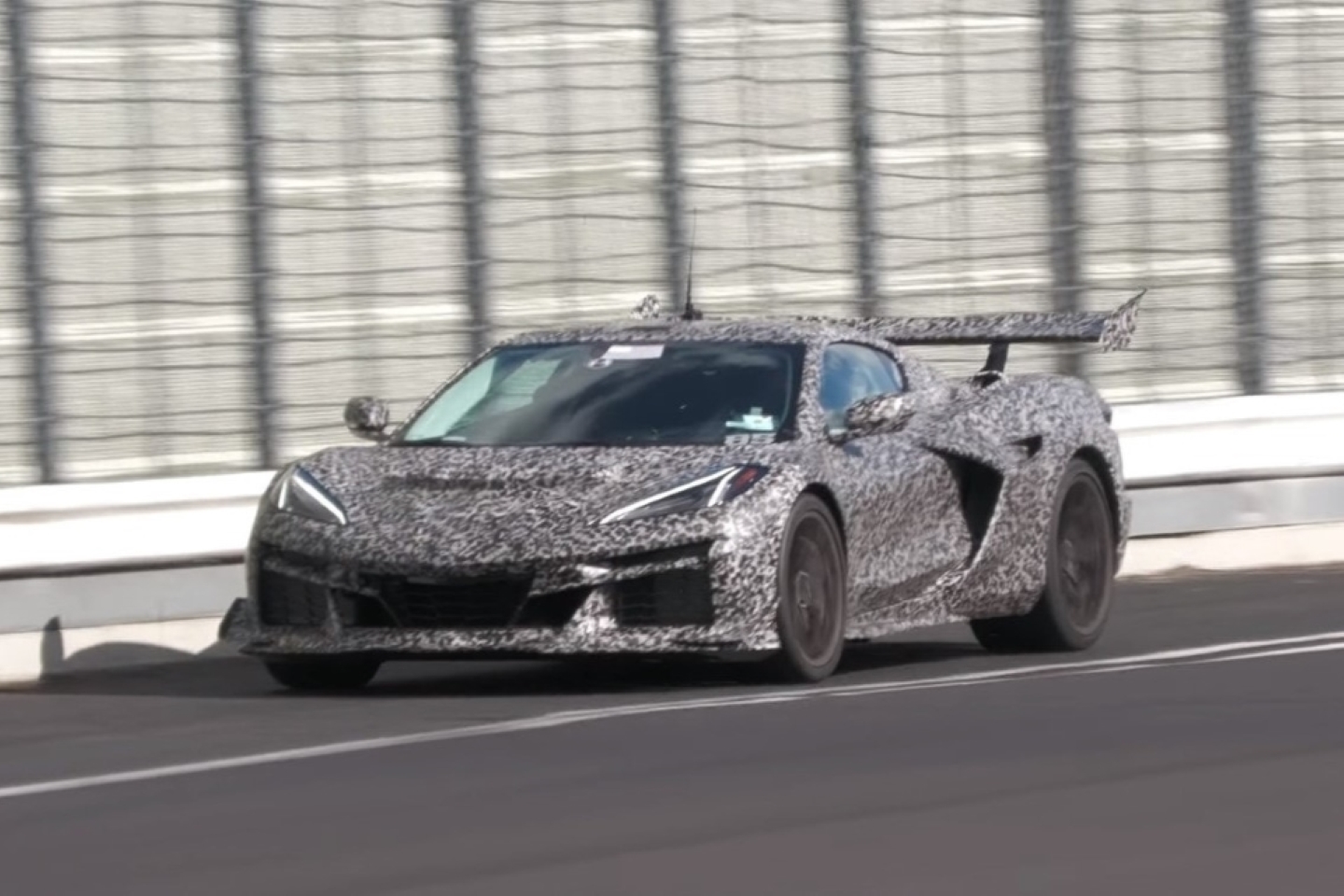 C8 Corvette Zora Testing At The Nurburgring