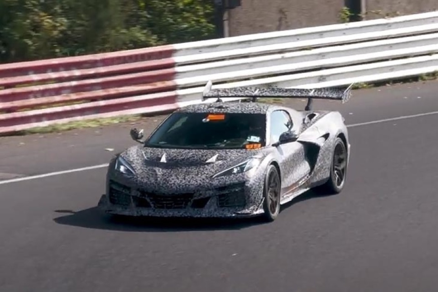 C8 Corvette Zora Testing At The Nurburgring