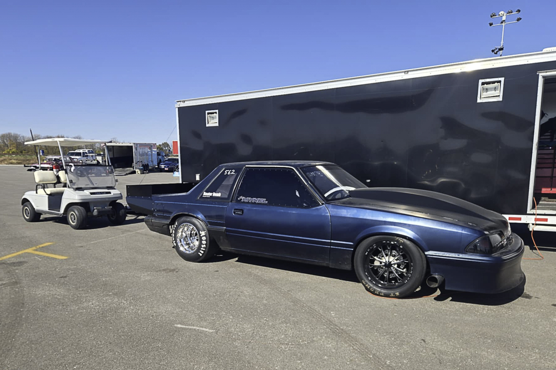 Beater Bomb Goes 4.38 On 26x8.5 Slicks