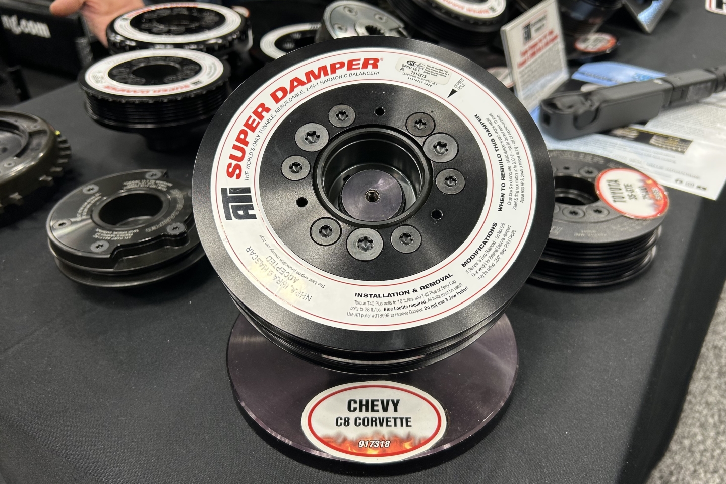 PRI 2024: ATI Super Damper For C8 Corvettes