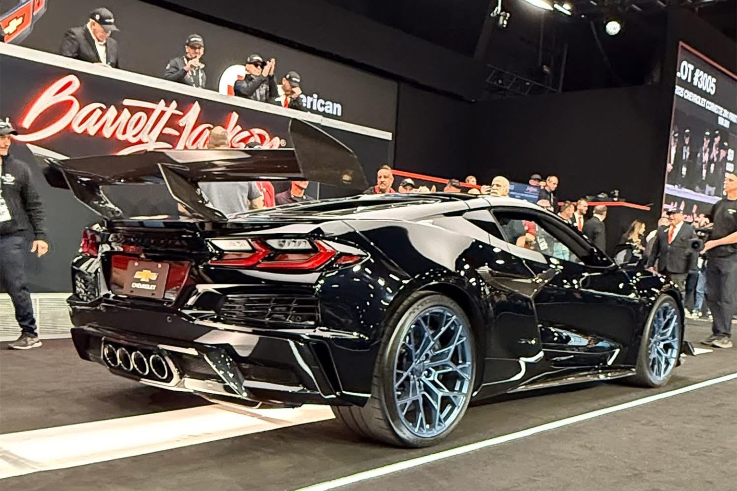 C8 ZR1 Corvette VIN 001 Sold For $3.7 Million At Barrett Jackson