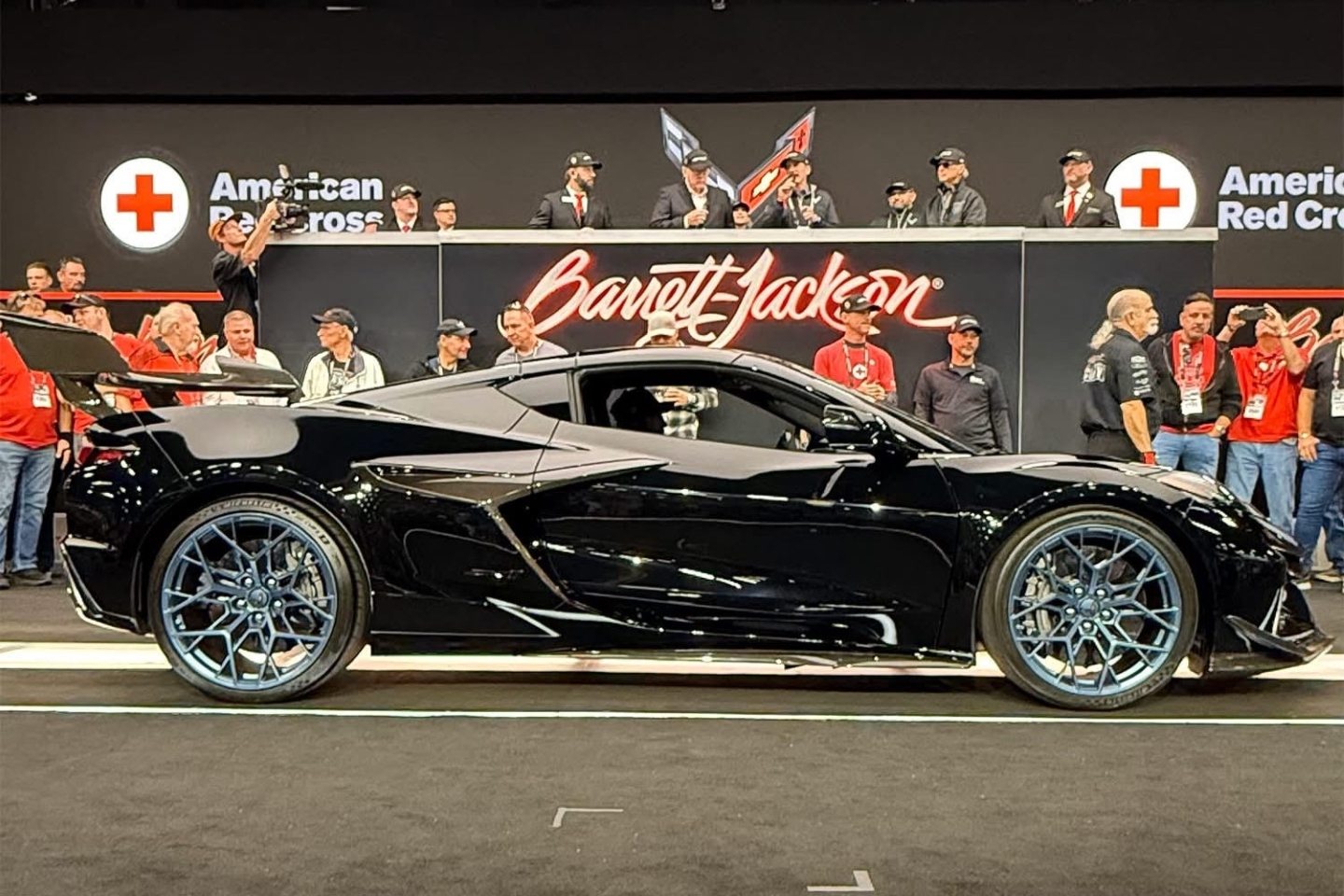 C8 ZR1 Corvette VIN 001 Sold For $3.7 Million At Barrett Jackson