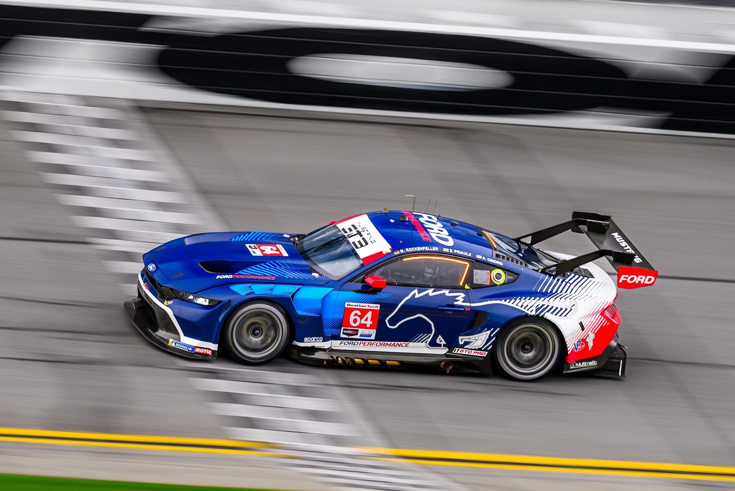 Mustang GT3 Gallops To First Global Victory In IMSA GTD PRO