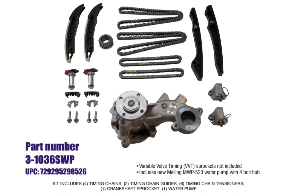 Melling's Coyote Fix: Timing Set with Water Pump
