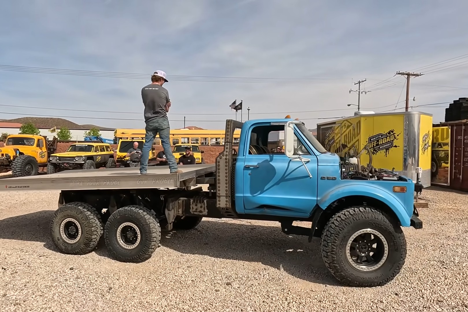 Matt's Off Road Recovery "Spud Truck" Finally Moves!