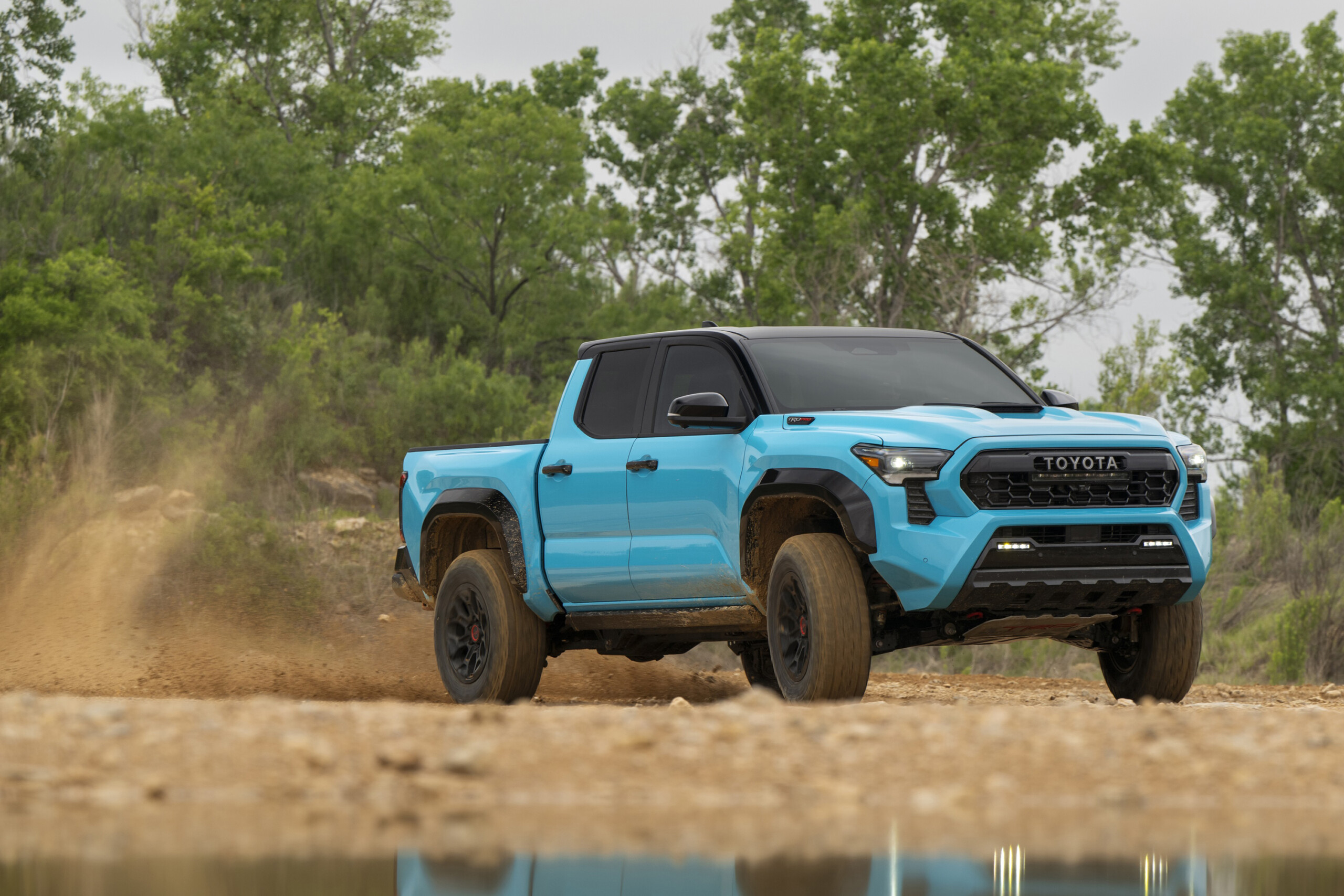 Meet Wave Maker: The Bold New Color For 2026 Toyota TRD Pro